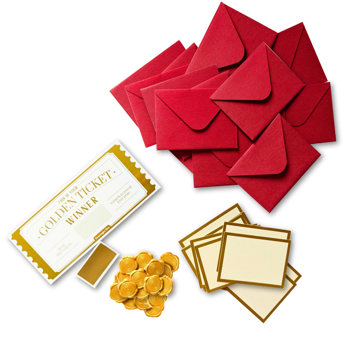 Classic Scavenger Hunt Kit for Large Groups & Parties – Scavenger Box