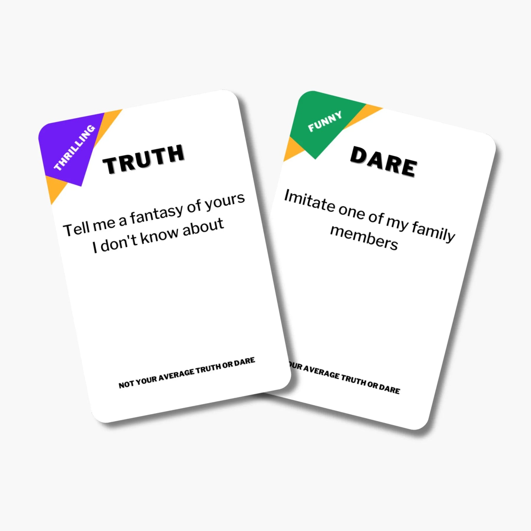 Couples Truth or Dare Card Game | 150+ Fun Truth or Dare Cards ...